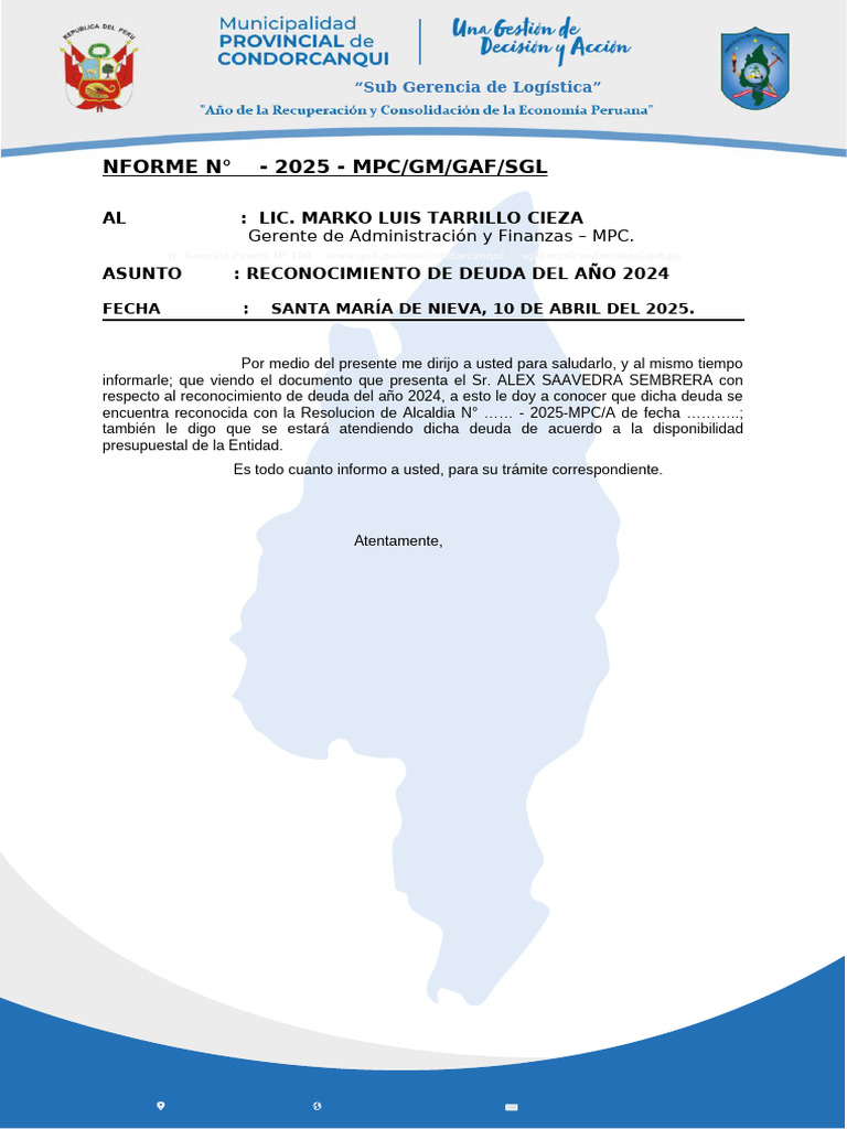 SR Alex Saavedra | PDF