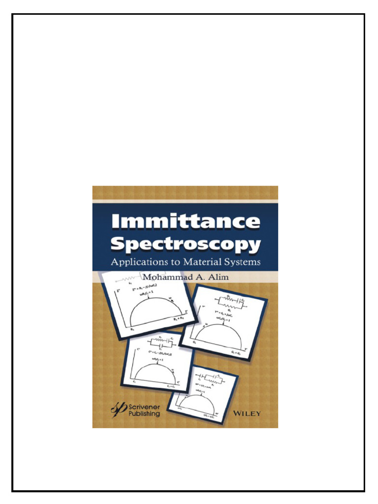 Immittance Spectroscopy Applications To Material Systems Alim Download ...