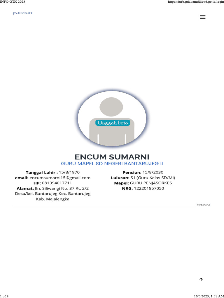 Encum Sumarni, S.Pd. | PDF