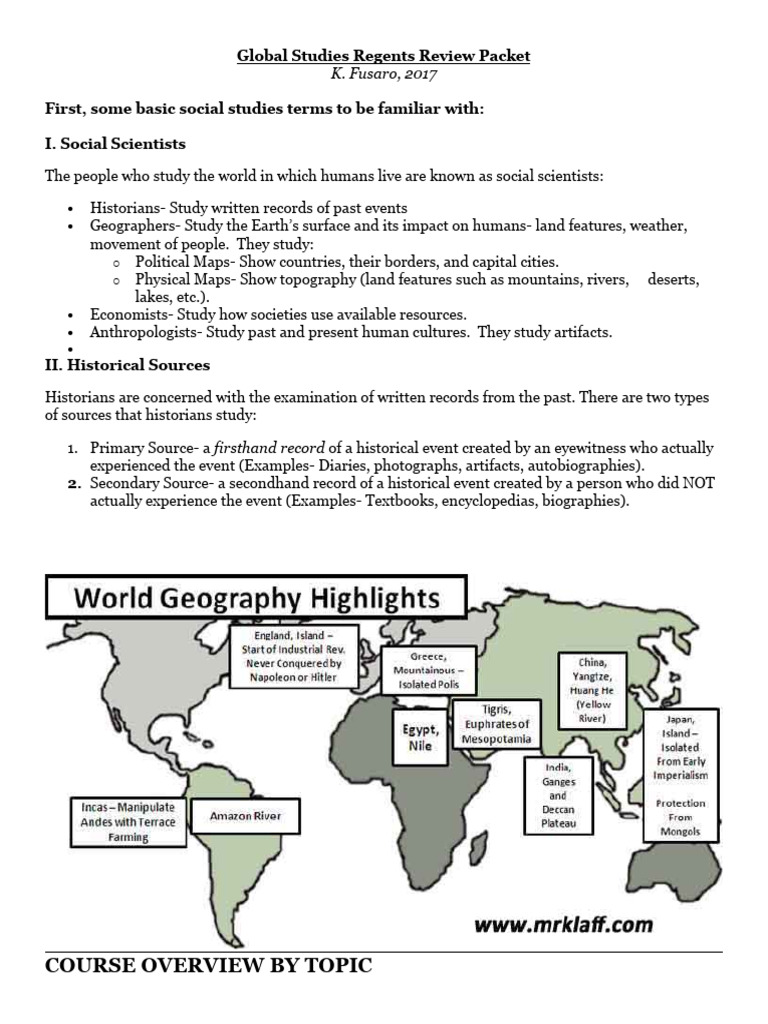 Global Studies Regents Review Guide | PDF | Reincarnation | Monotheism