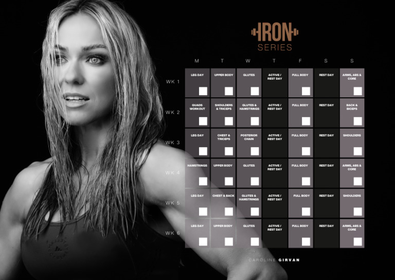 Caroline Girvan Iron Series Calendar | PDF