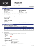Distilled Water Safety Data Sheet | PDF | Dangerous Goods | Toxicity
