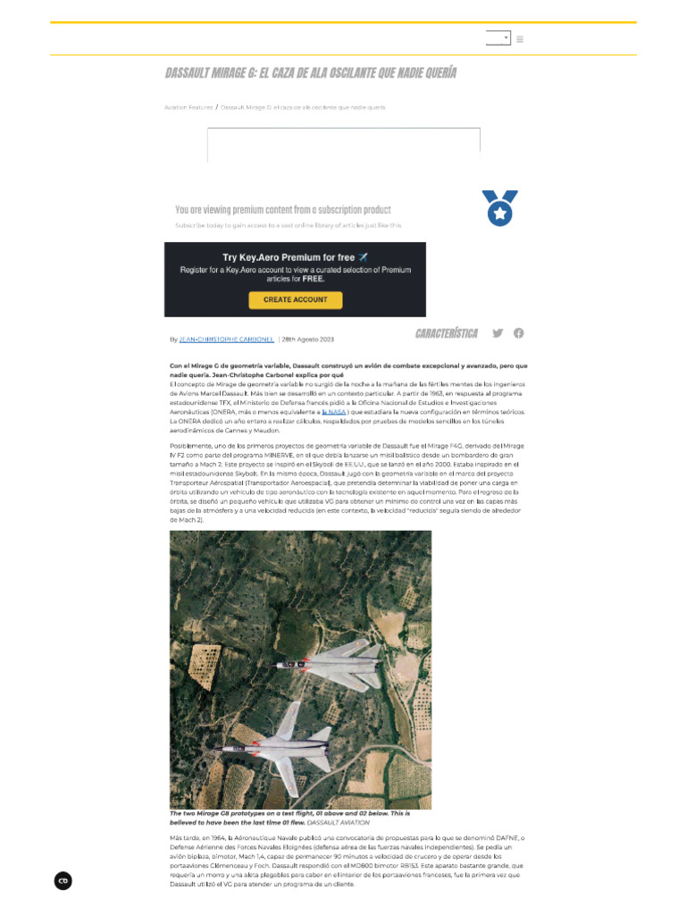 Mirage G | PDF