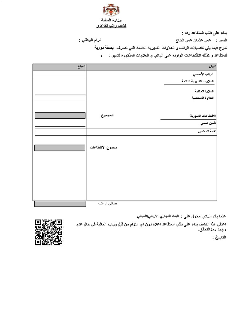 RP Tret Sal Statment | PDF