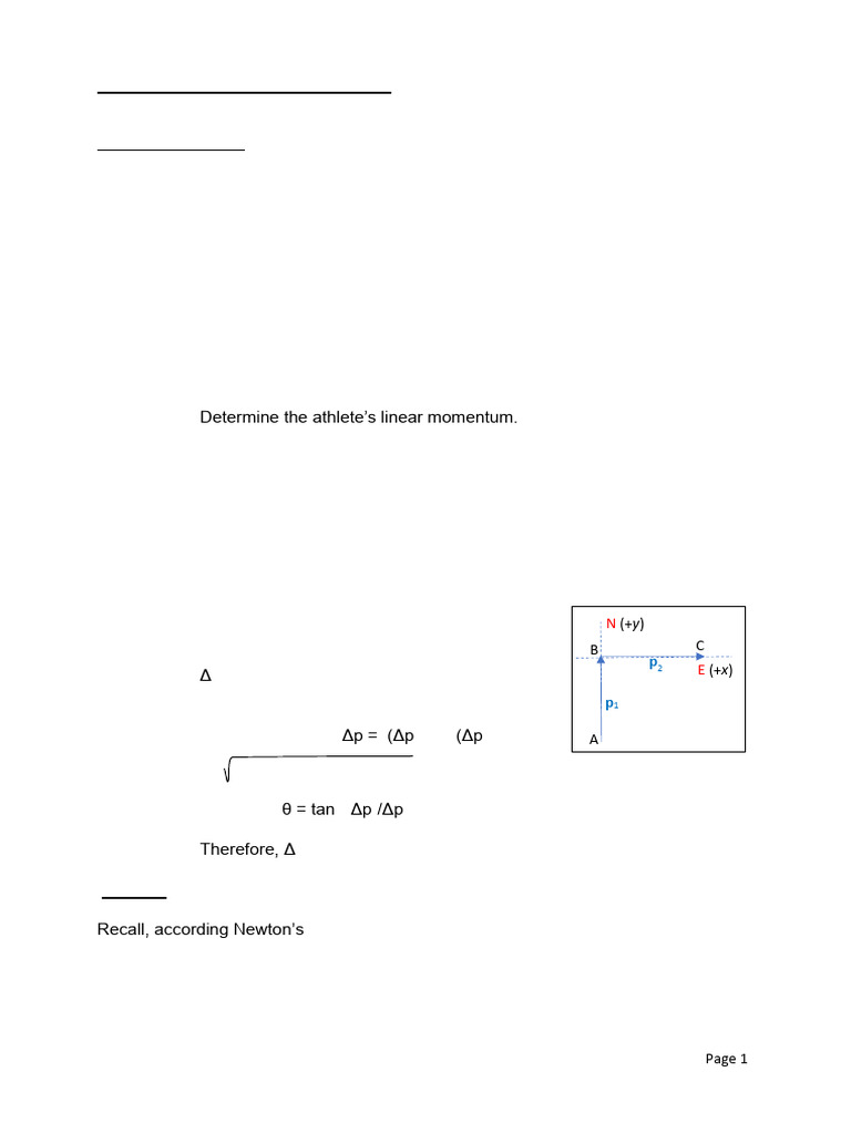 Linear Momentum and Impulse (Notes) | PDF | Collision | Momentum