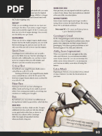 Revised Gunslinger Class for D&D 5E | PDF | Ballistics | Projectile Weapons