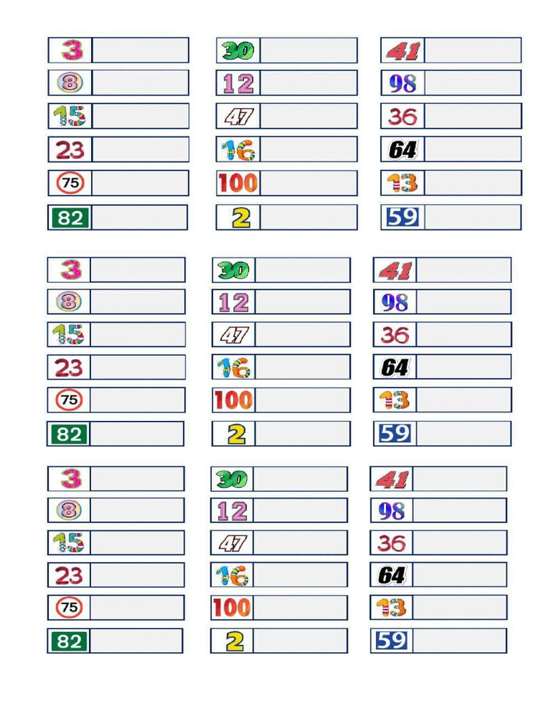 Numbers | PDF