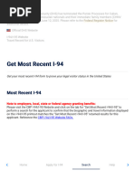 I-94 Form Instructions and Sample | PDF | U.S. Customs And Border ...