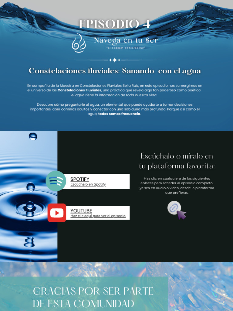 Navega en Tu Ser - Plantilla Links EP4 | PDF