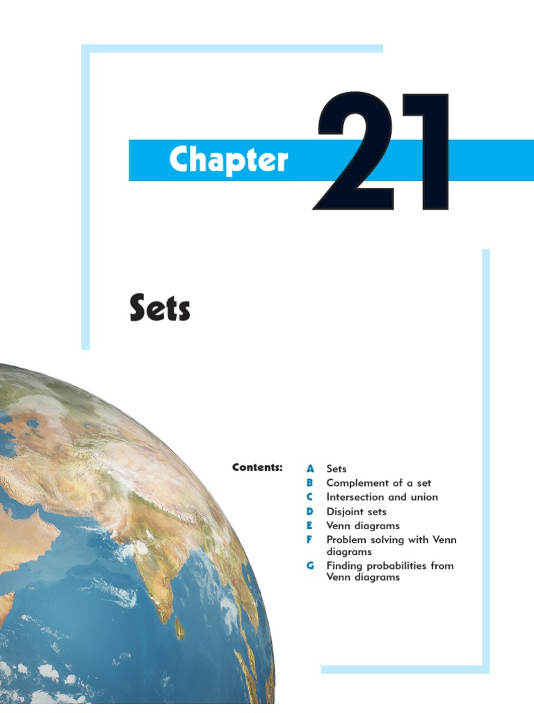 Sets Theory | PDF | Set (Mathematics) | Mathematical Concepts