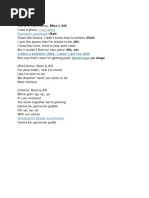 Golden Lyrics Sheet with Pronunciation | PDF | Song Structure | Popular ...