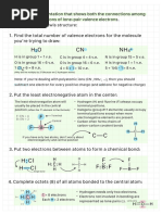 Lewis Structure Practice Questions: PDF | PDF
