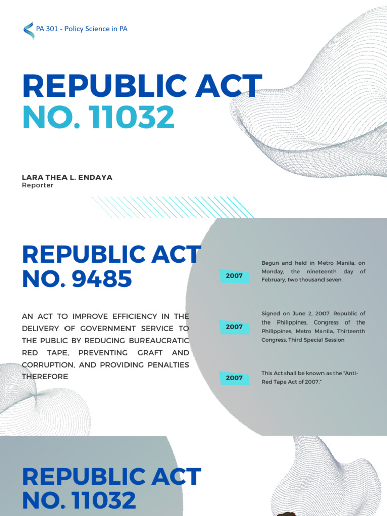 Ra 11032 | PDF | Witness | Crimes