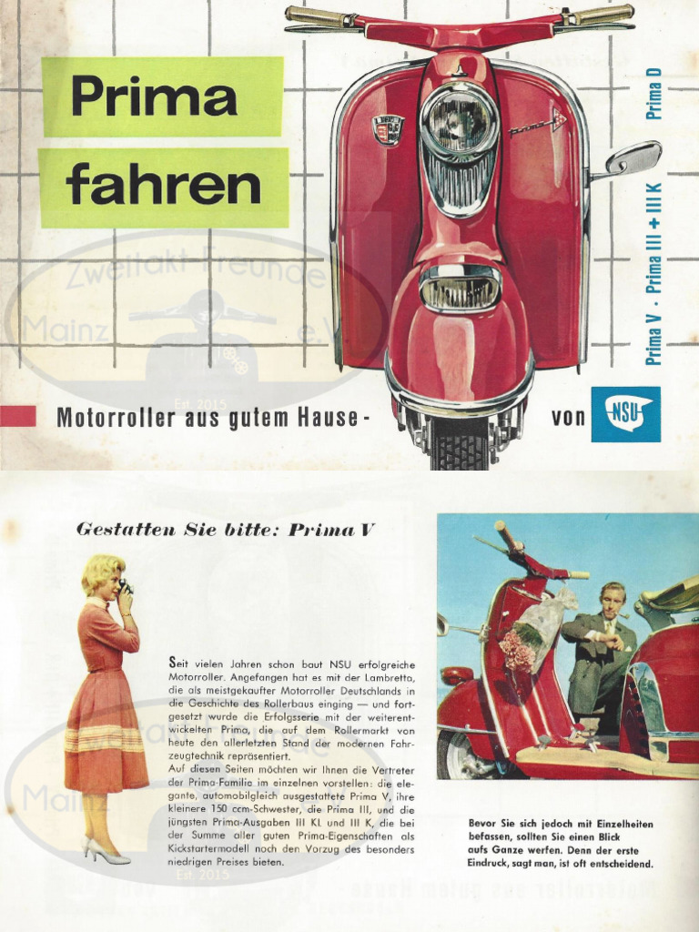 NSU Prima | PDF