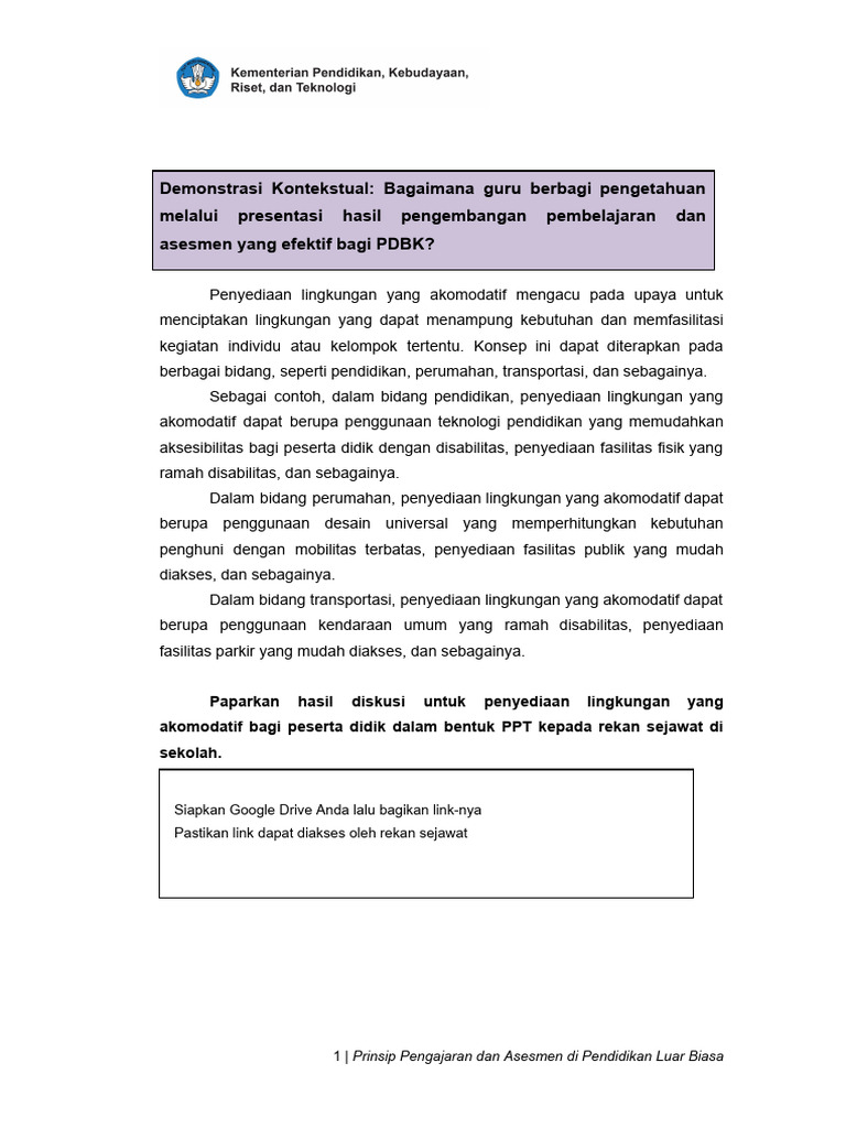 Bagaimana Mahasiswa Berbagi Pengetahuan Melalui Presentasi Hasil Pengembangan Pembelajaran Dan ...