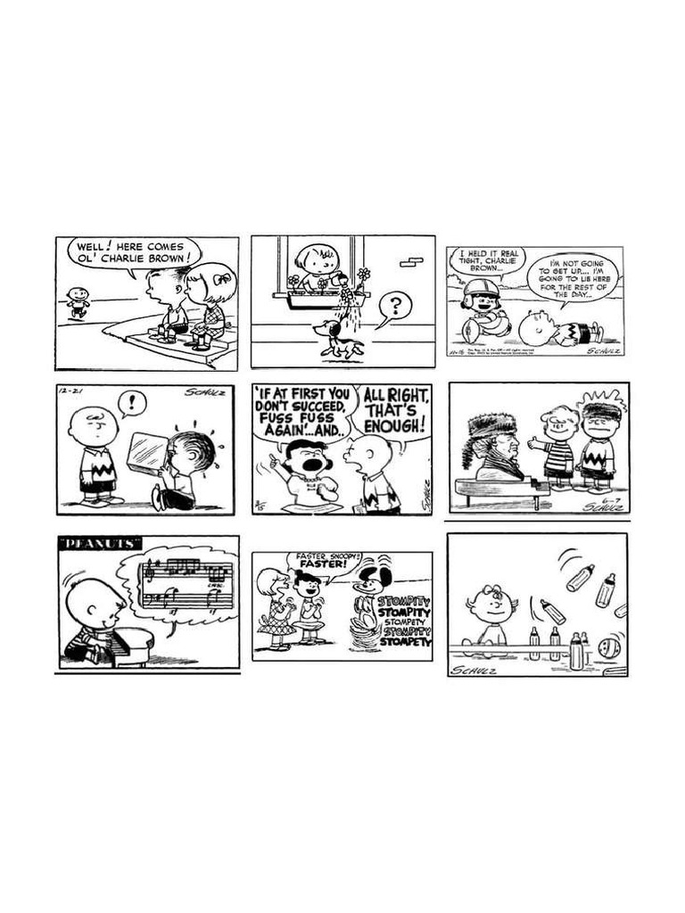 Peanuts Decades Highlights | PDF