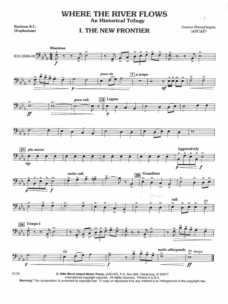 Where The River Flows - James Swearingen-66-68 | PDF