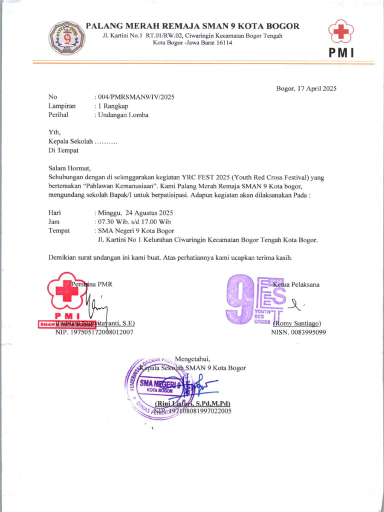 Undangan PMR20250610 - 13203888 - 0204 | PDF