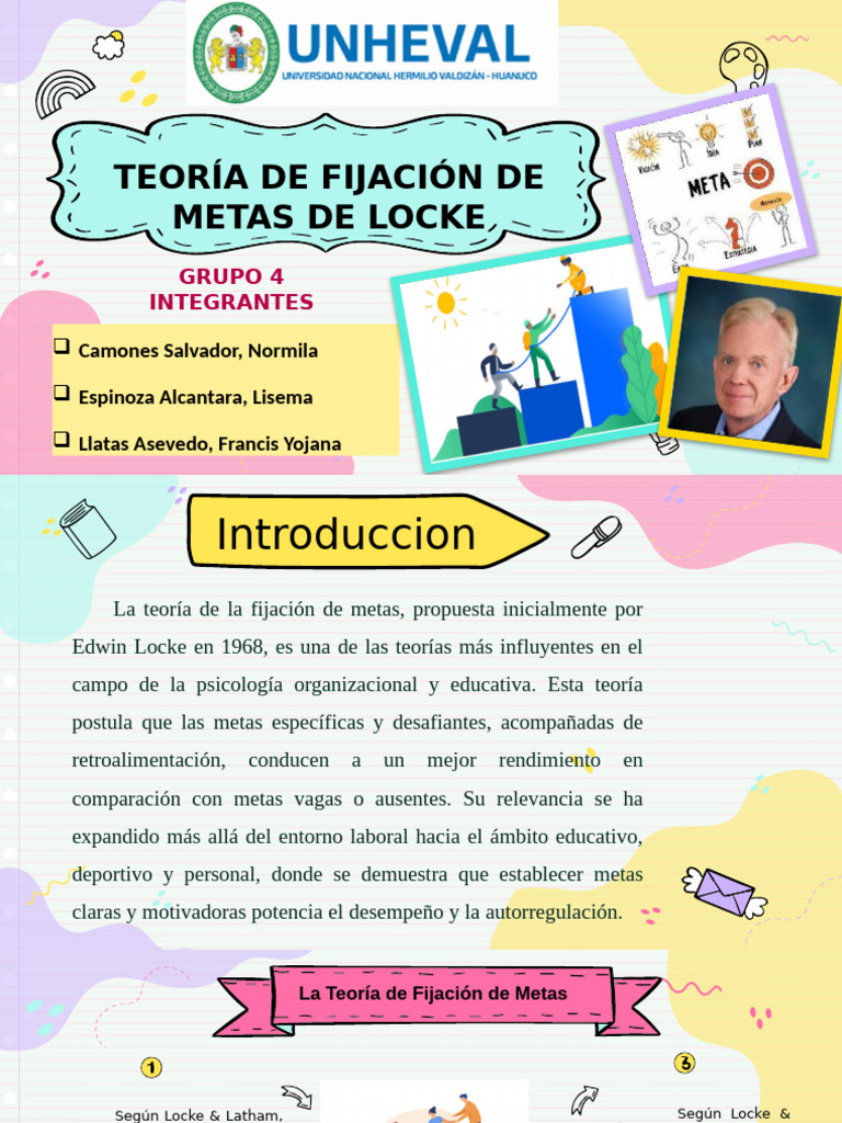 Teoria de Fijación de Metas de Locke | PDF | Motivacional | Motivación