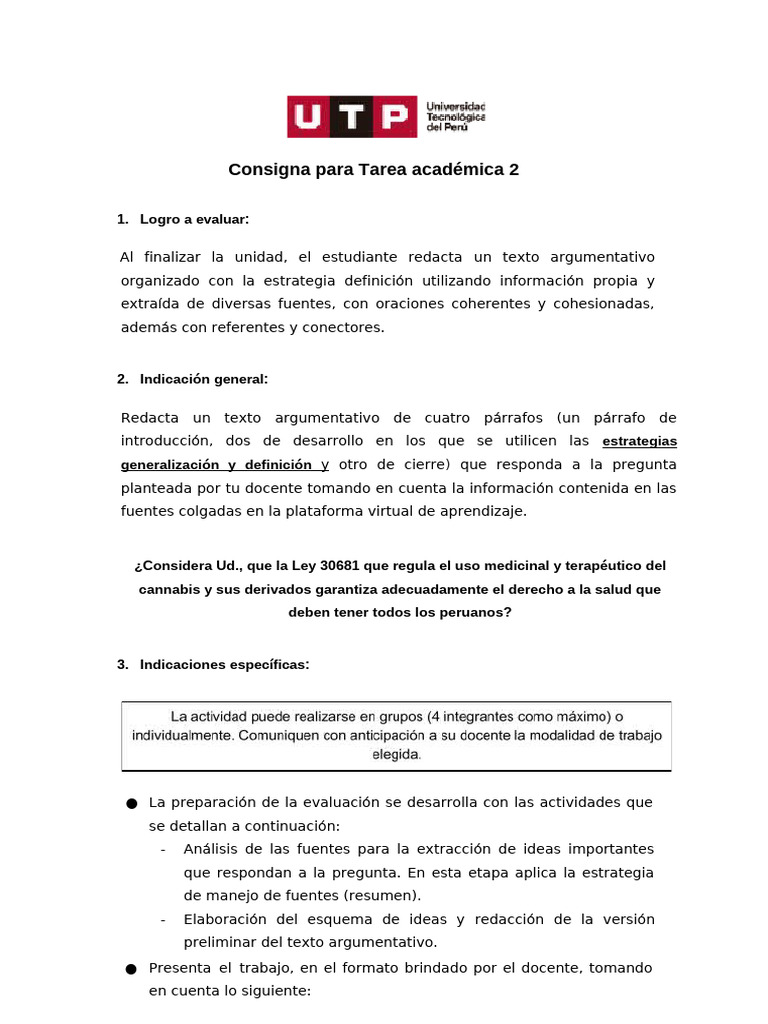 TA2 - INDICACIONES Y RÚBRICA - AL01 - Docx - RKIEXU | PDF | Puntuación | Coma