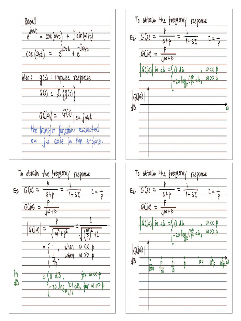 Control Systems 4 Frequency Response | PDF