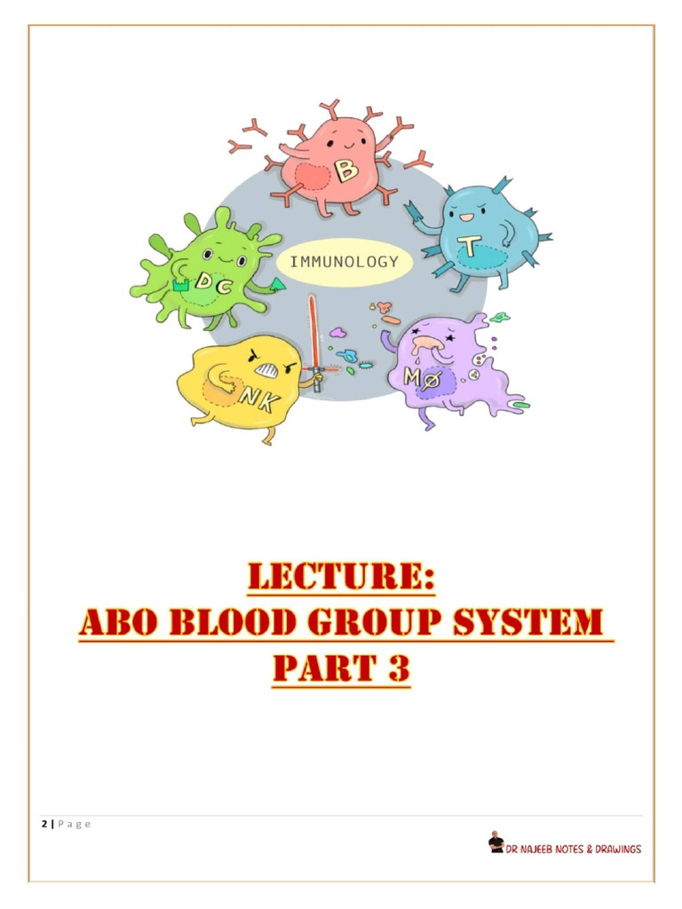 ABO Blood Group System Part 3. | PDF