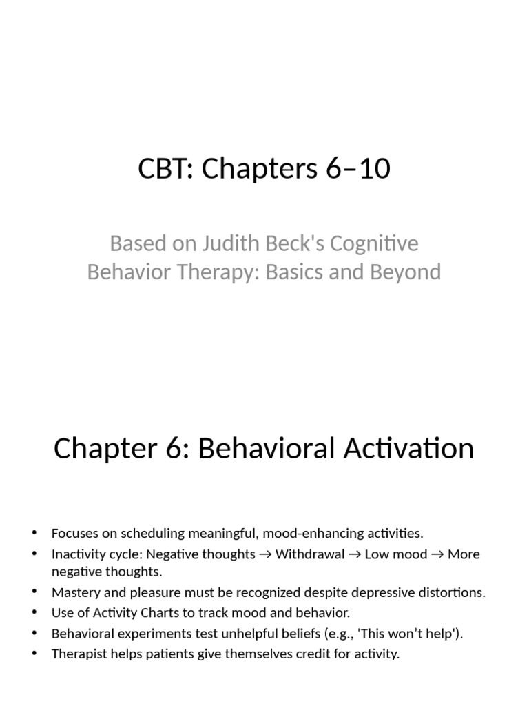 CBT Ch6-10 Presentation | PDF