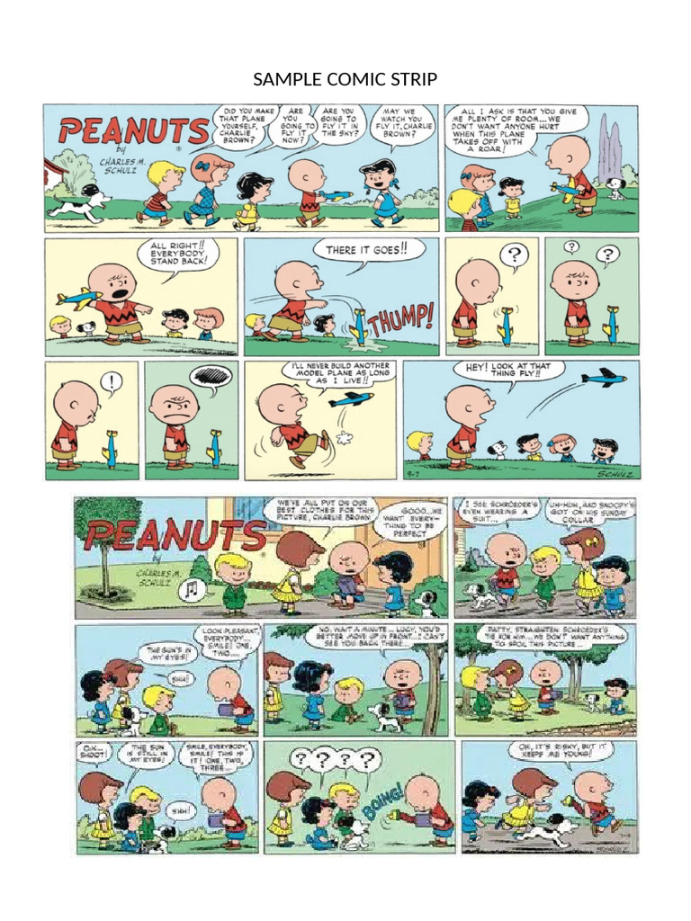 Sample Comic Strip | PDF