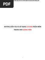 HDSD Hoc Truc Tuyen Trans Khoa 2024 | PDF