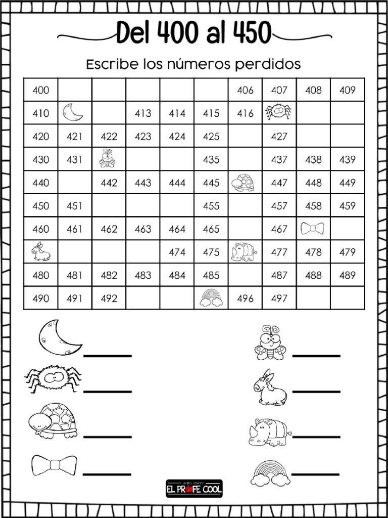 Familia Del Número 400 | PDF