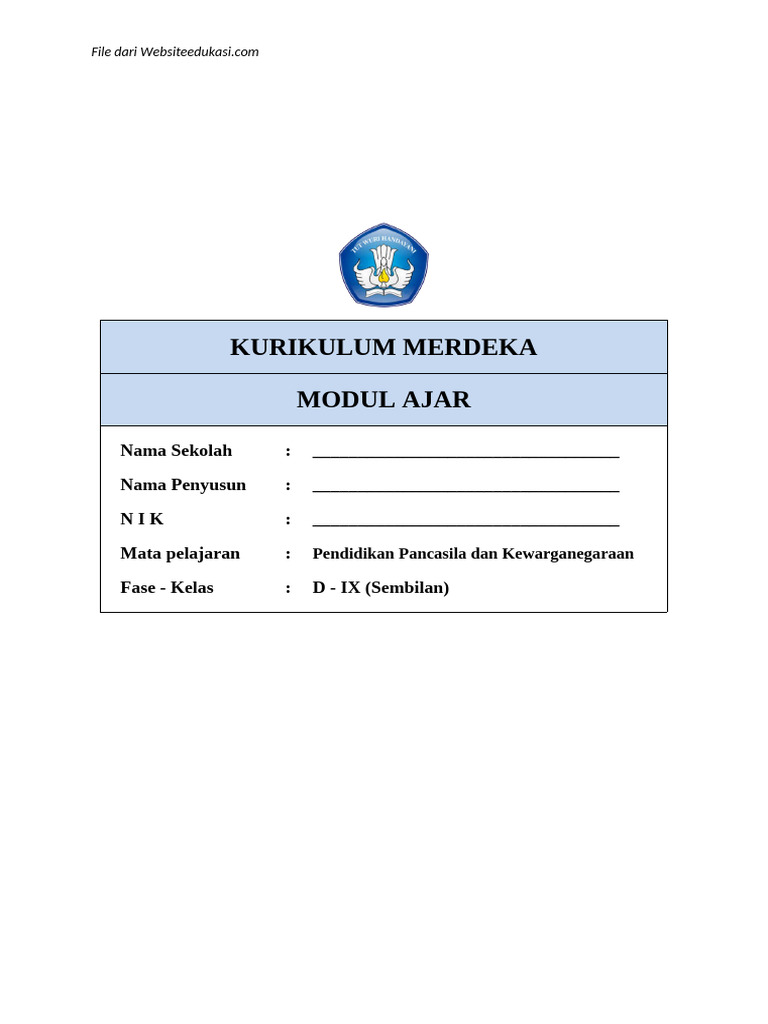Modul Bab I Dinamika Penerapan Pancasila | PDF
