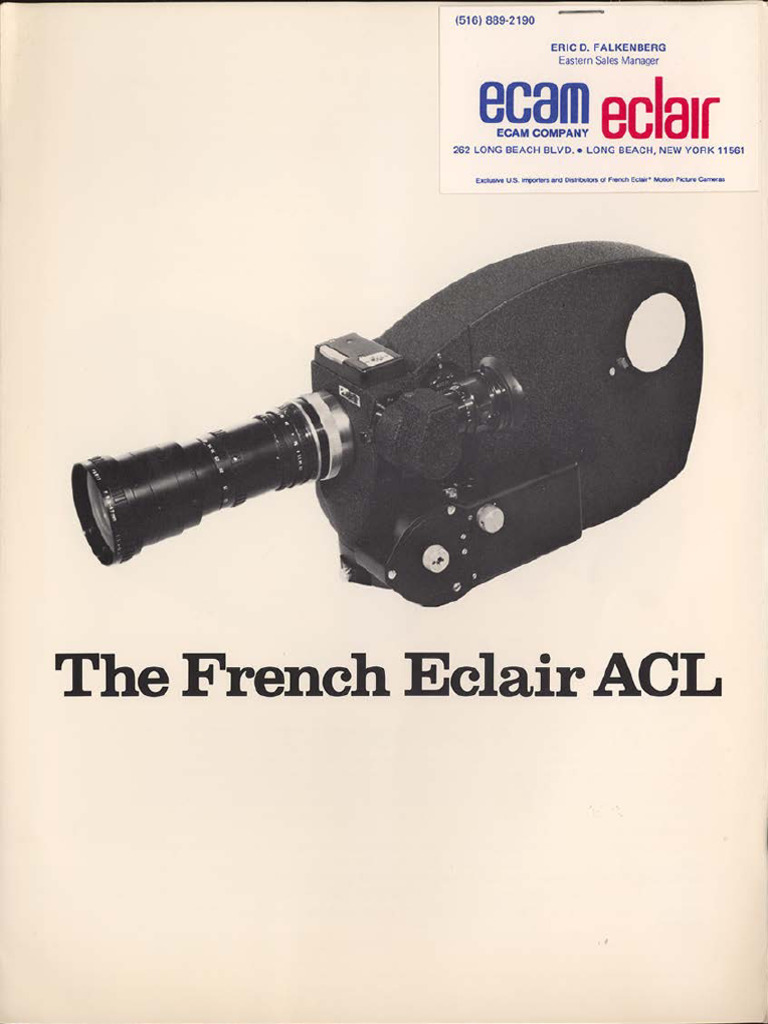 Eclair Acl Brochure | PDF