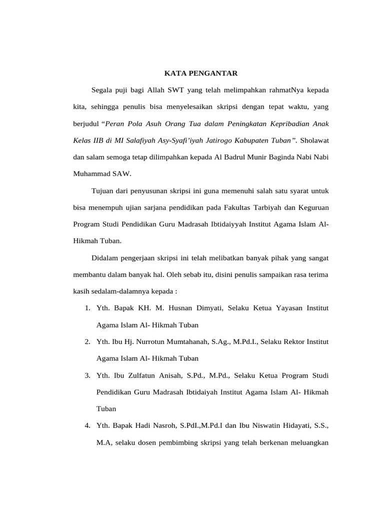 6. D. Kata Pengantar Dianna | PDF