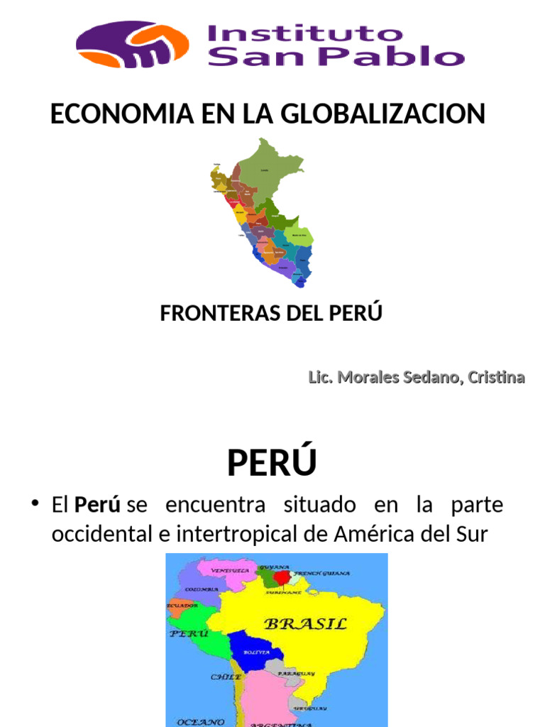 Fronteras del Perú y sus límites | PDF | Soberanía | Perú