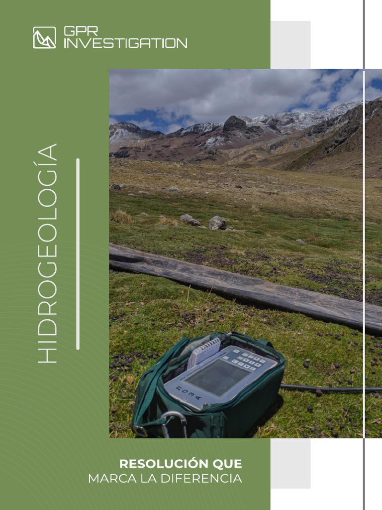 Brochure Hidrogeología Scaneo | PDF