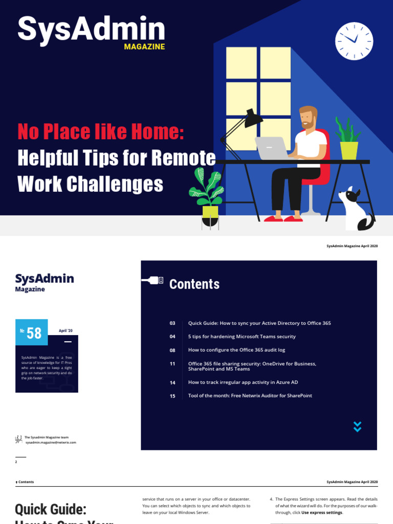 Sysadmin Magazine April 2020 | PDF | Computer File | Share Point