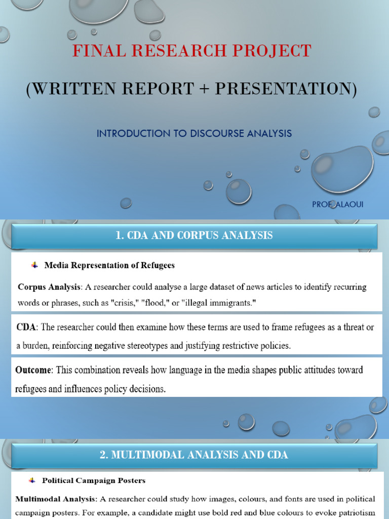Final Research Project | PDF