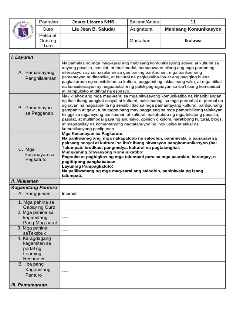 Saludar, Lia Jean B. - NIR | PDF