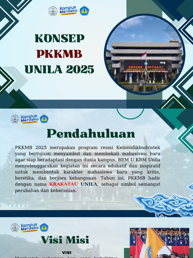 PKKMB Unila 2025: Tema dan Tujuan | PDF