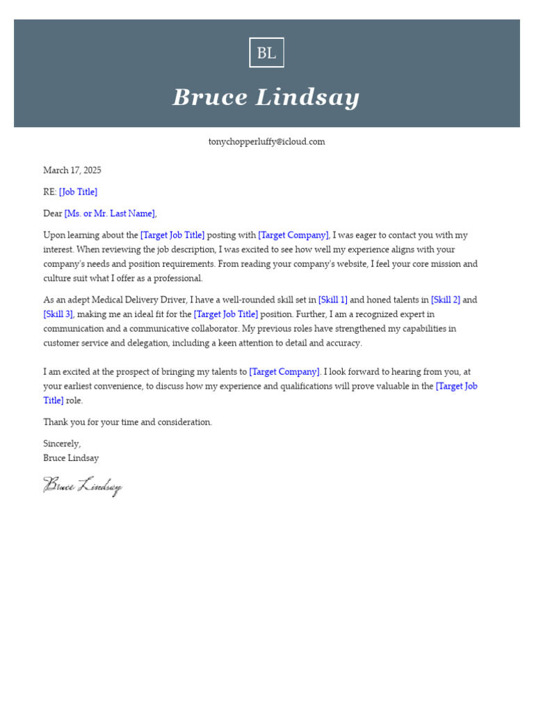 Bruce Lindsay Letter 1 | PDF