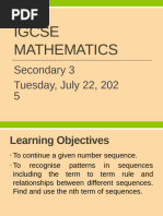 Cubic Sequences Worksheet 1 | PDF | Hypertext