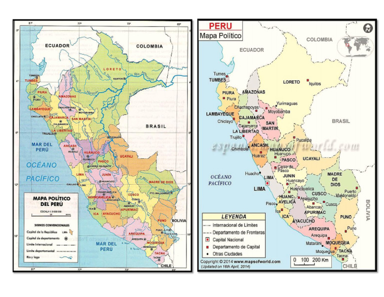 Mapa Perú | PDF