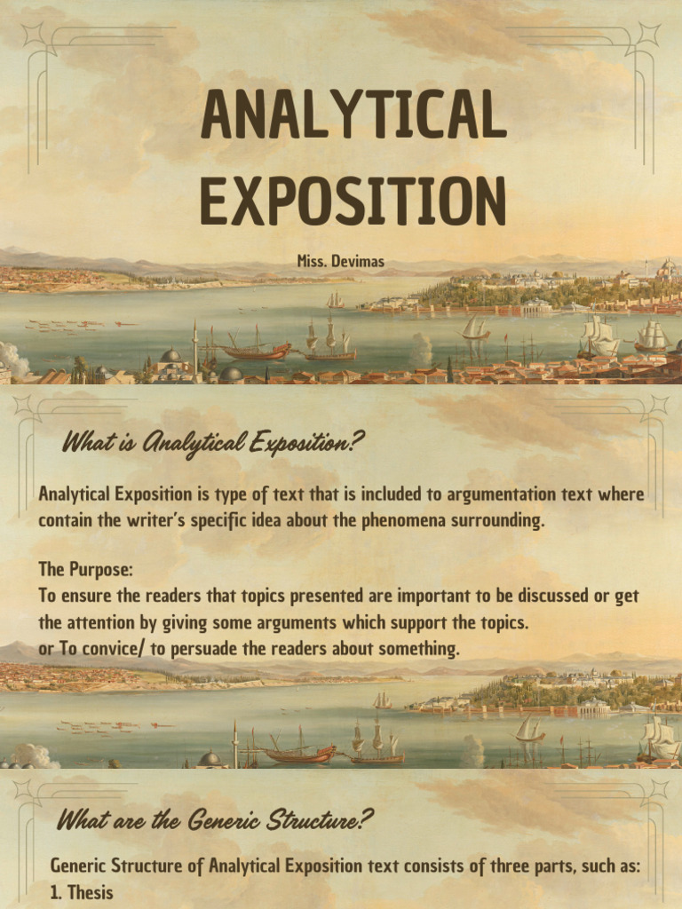 Analytical Exposition | PDF | Argument | Essays