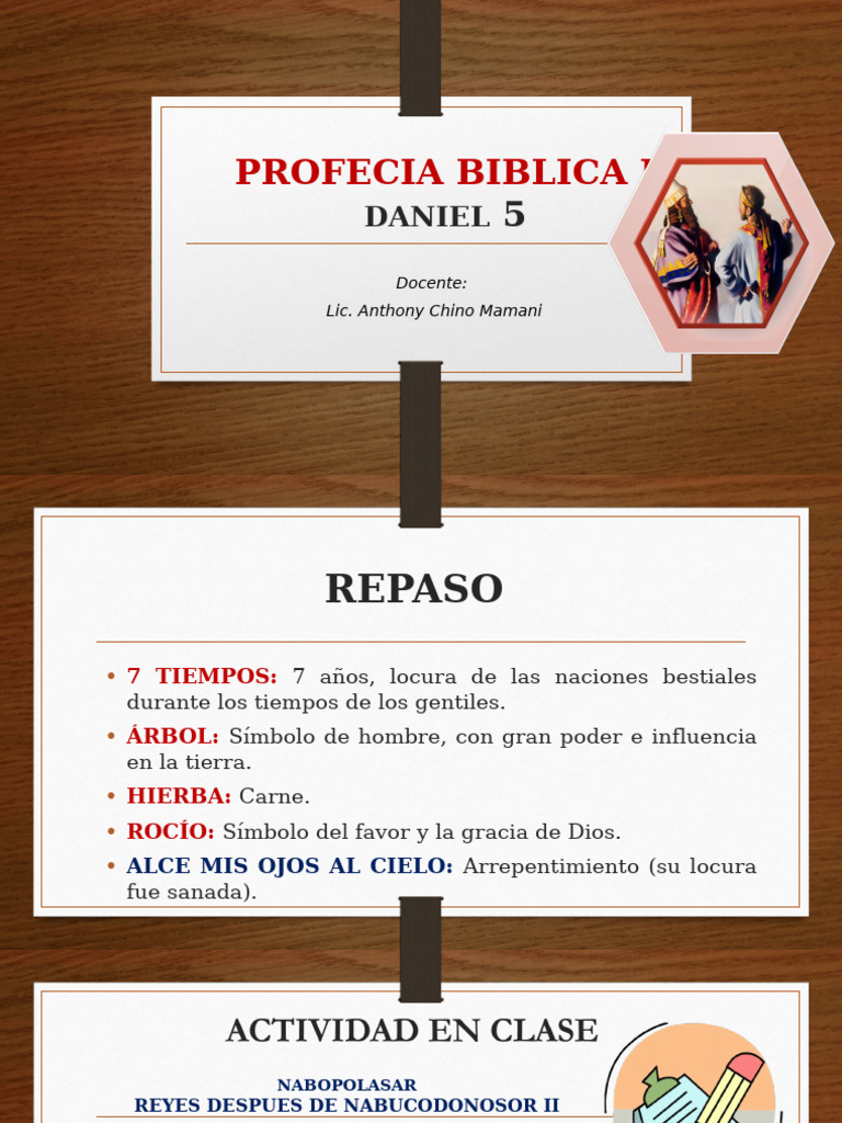 DANIEL CAP.5, 6 y 7 | PDF | Babilonia | Contenido bíblico
