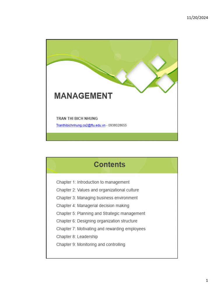 Chapter 5 - Strategic Management | PDF | Strategic Management ...
