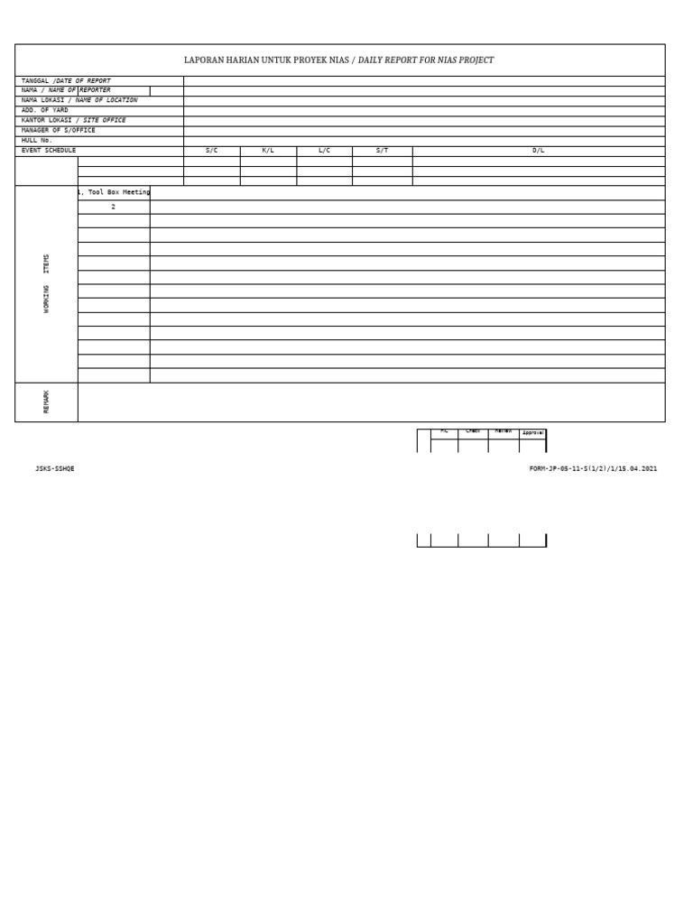 JP05-11a Daily Report of Newshipbulding | PDF