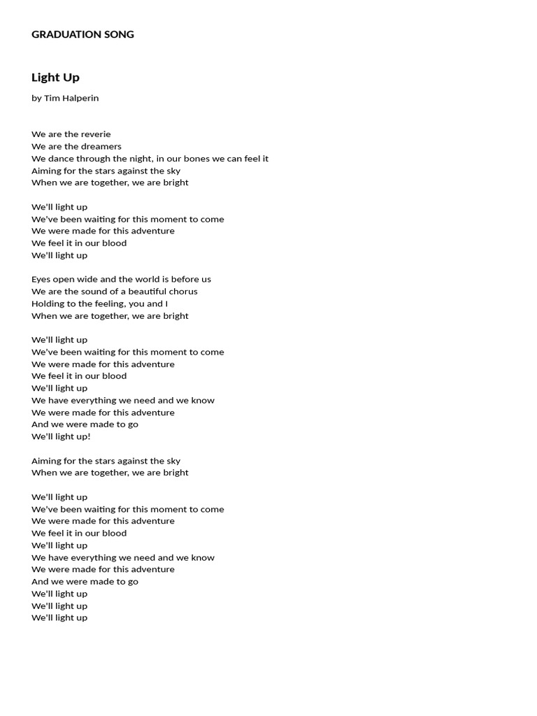 Graduation Songs for New Beginnings | PDF