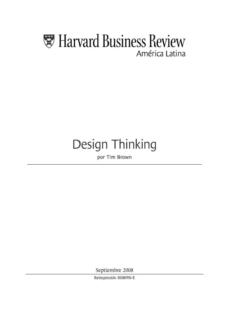Art Design Thinking - Español | PDF