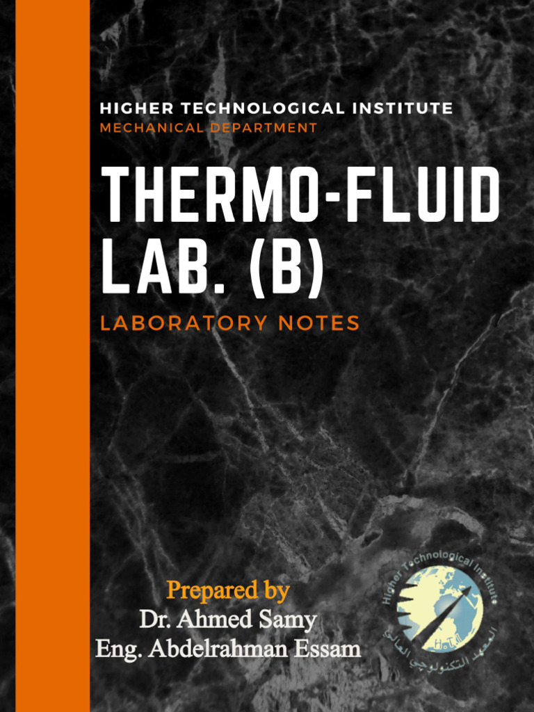 Thermo-Fluid Lab (B) - Laboratory Notes (1) 2 | PDF | Heat Transfer ...