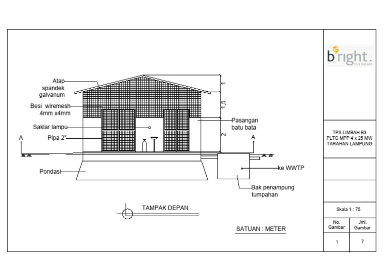 Desain TPS Limbah B3 | PDF